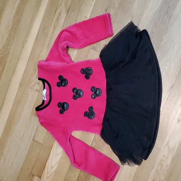 Vogue | Dresses | Vogue Mickey Mouse Dress Disney Design Pink And Black | Poshmark